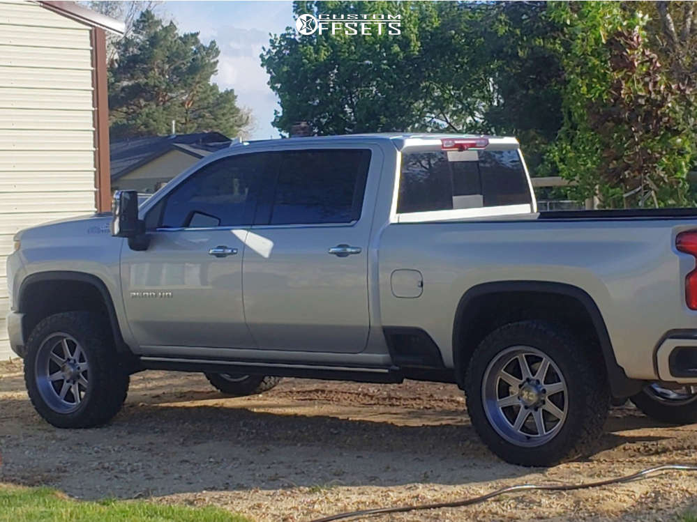 2021 Chevrolet Silverado 2500 HD with 20x10 -18 XD Xd844 and 35/12.5R20 ...
