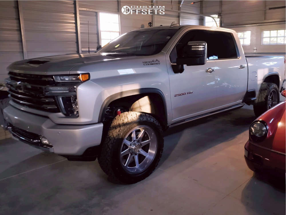 2021 Chevrolet Silverado 2500 HD with 20x10 -18 XD Xd844 and 35/12.5R20 ...