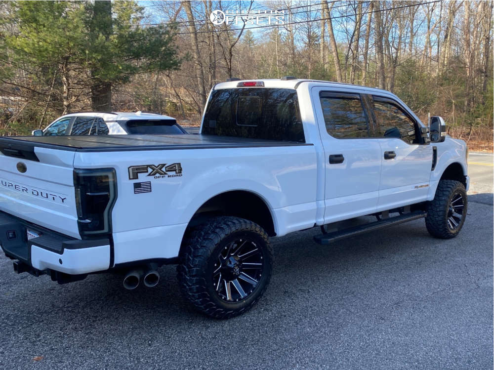 2022 Ford F-250 Super Duty with 20x10 -18 Fuel Contra and 35/12.5R20 ...