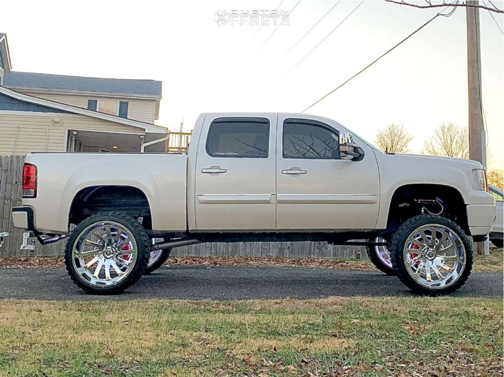 2012 GMC Sierra 1500 with 26x14 -76 Hardcore Offroad Hc15 and 36/14 ...