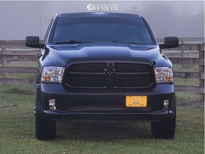 2016 Ram 1500 with 20x9 0 Alloy Ion Style 143 and 35/12.5R20 BFGoodrich ...