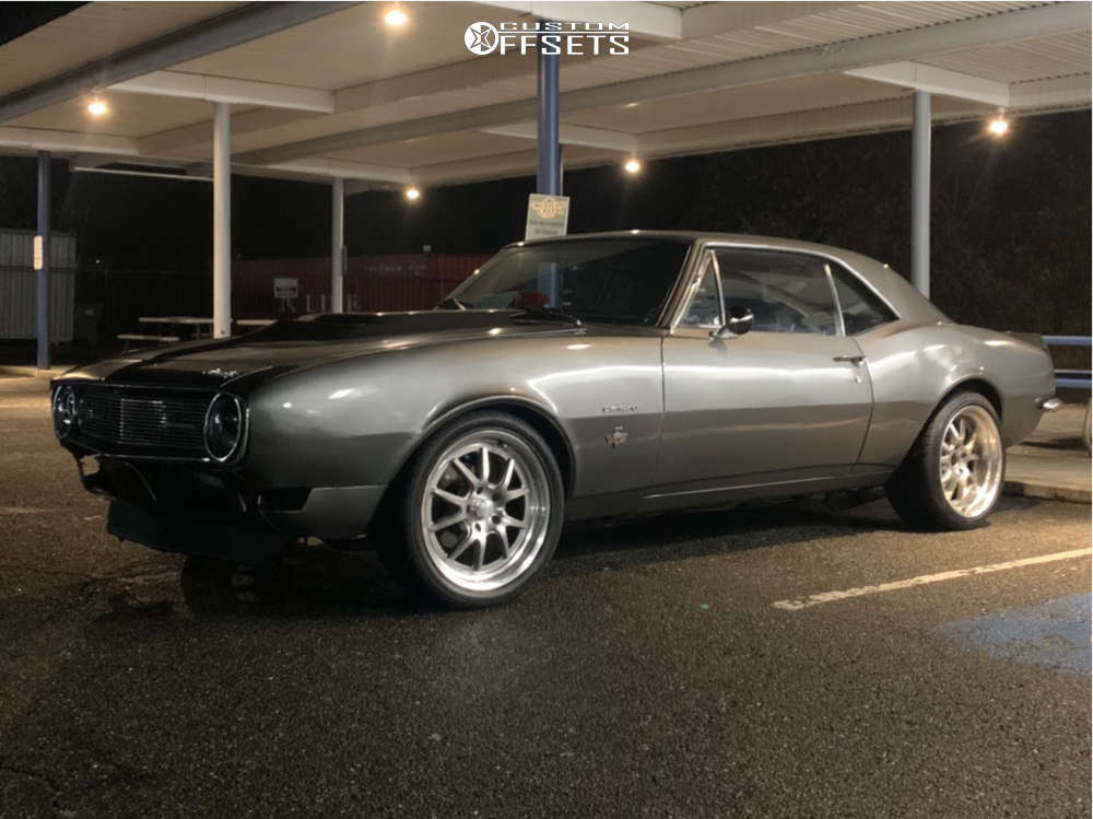 1967 Chevrolet Camaro with 18x8 0 Rocket Racing Attack and 245/45R18 ...
