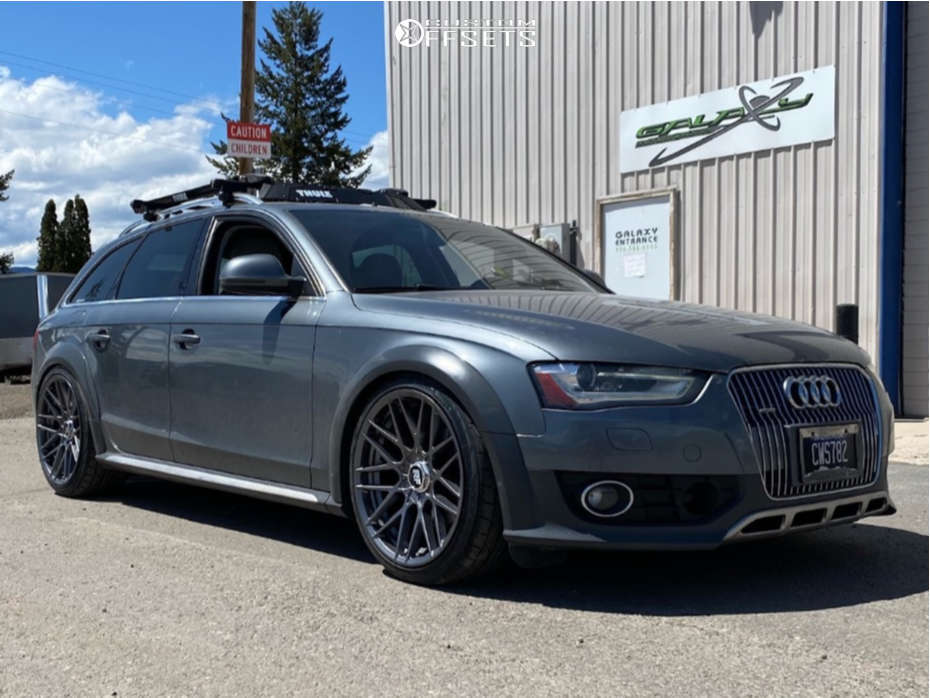 2013 Audi Allroad with 20x10 35 Rotiform Rse and 275/35R20 Nitto ...