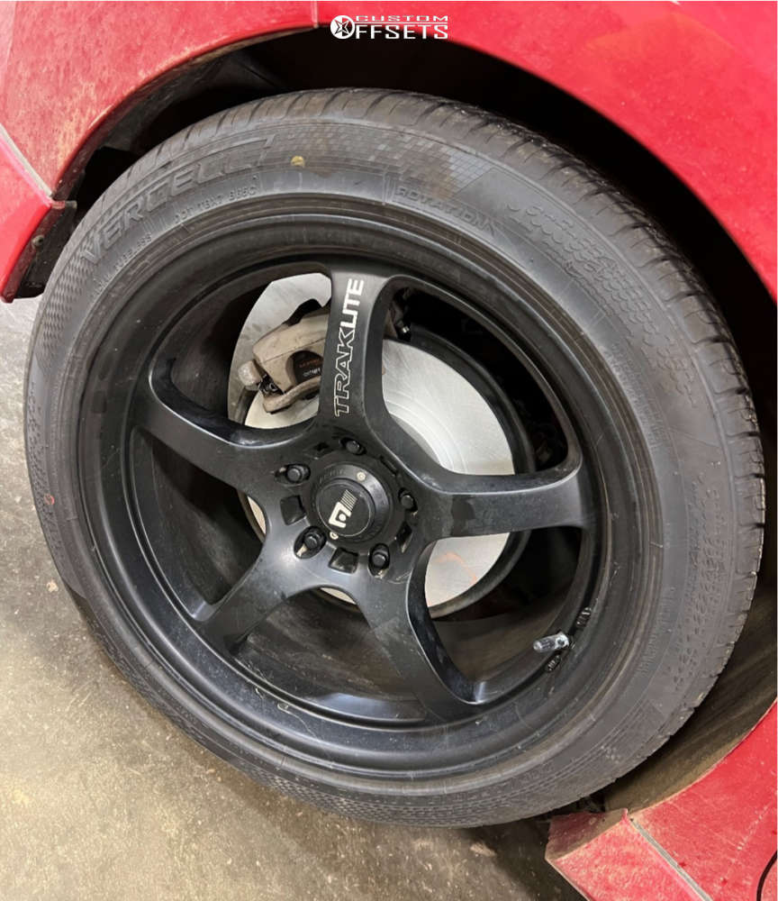 2018 Toyota Corolla IM with 18x9 35 Motegi Mr131 and 235/45R18 Vercelli ...