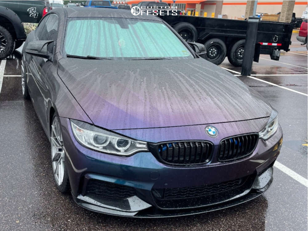 2015 BMW 435i XDrive with 19x8.5 40 XXR 559 and 245/40R19 Michelin ...