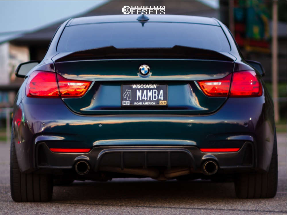 2015 BMW 435i XDrive with 19x8.5 40 XXR 559 and 245/40R19 Michelin ...