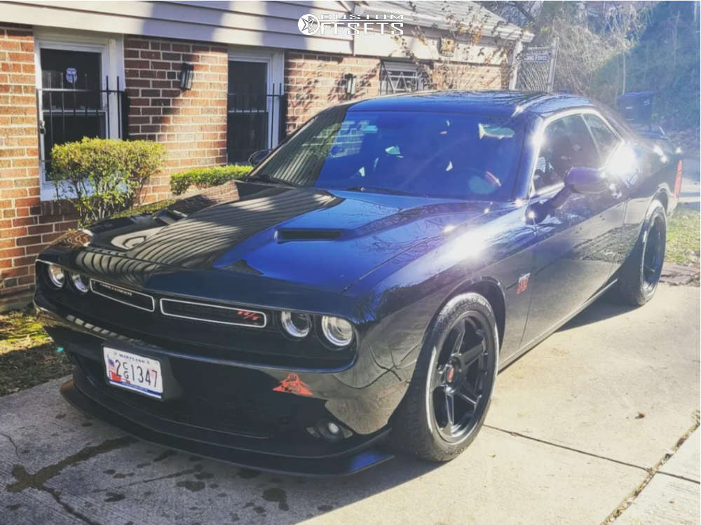 2018 Dodge Challenger with 20x9 20 Voxx Replicas Demon and 245/40R20 ...