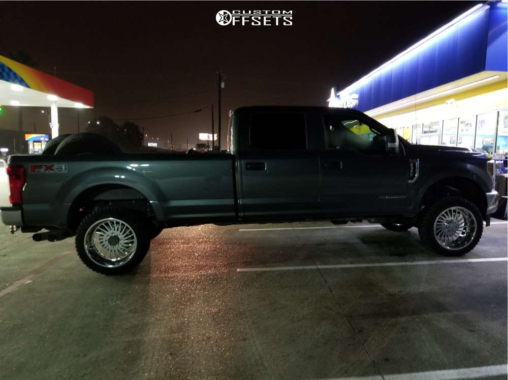2018 Ford F-350 Super Duty with 22x12 -44 Stealth Forged Creedmore and ...