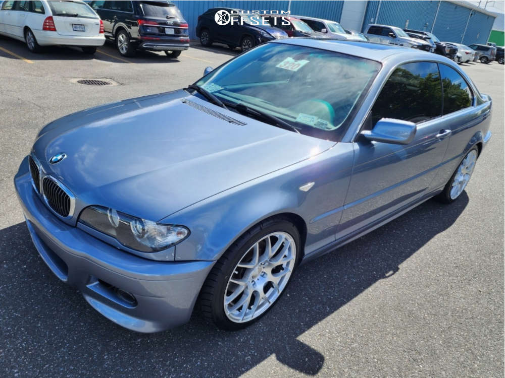 2006 BMW 325Ci with 18x8 35 Avant Garde M310 and 225/40R18 Nitto Neo ...