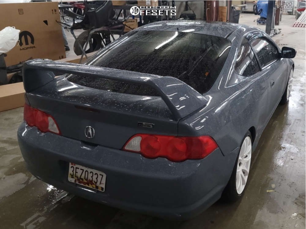 2004 Acura RSX with 17x8 35 Vors Tr4 and 215/45R17 Vercelli Strada Ii ...