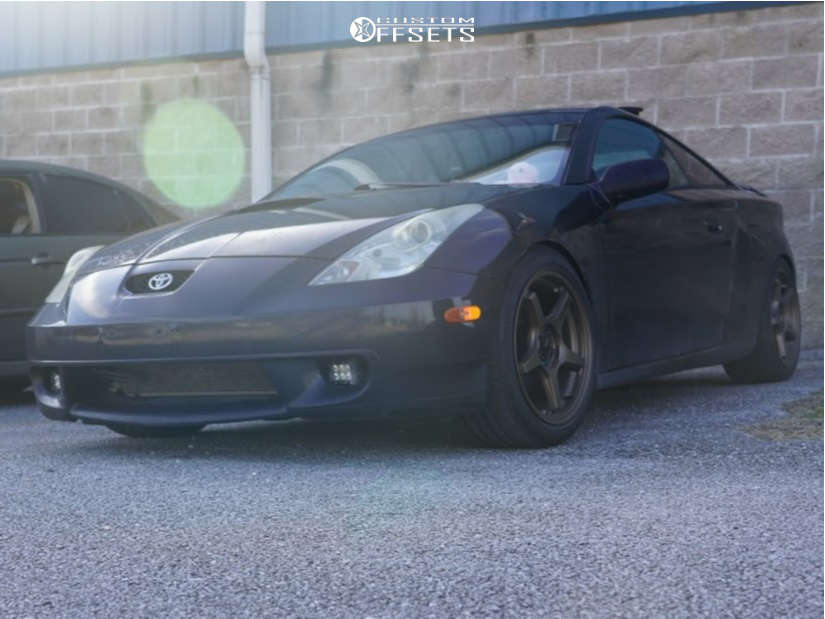 2000 Toyota Celica with 17x9 45 Enkei Ts-5 and 245/40R17 Bridgestone ...