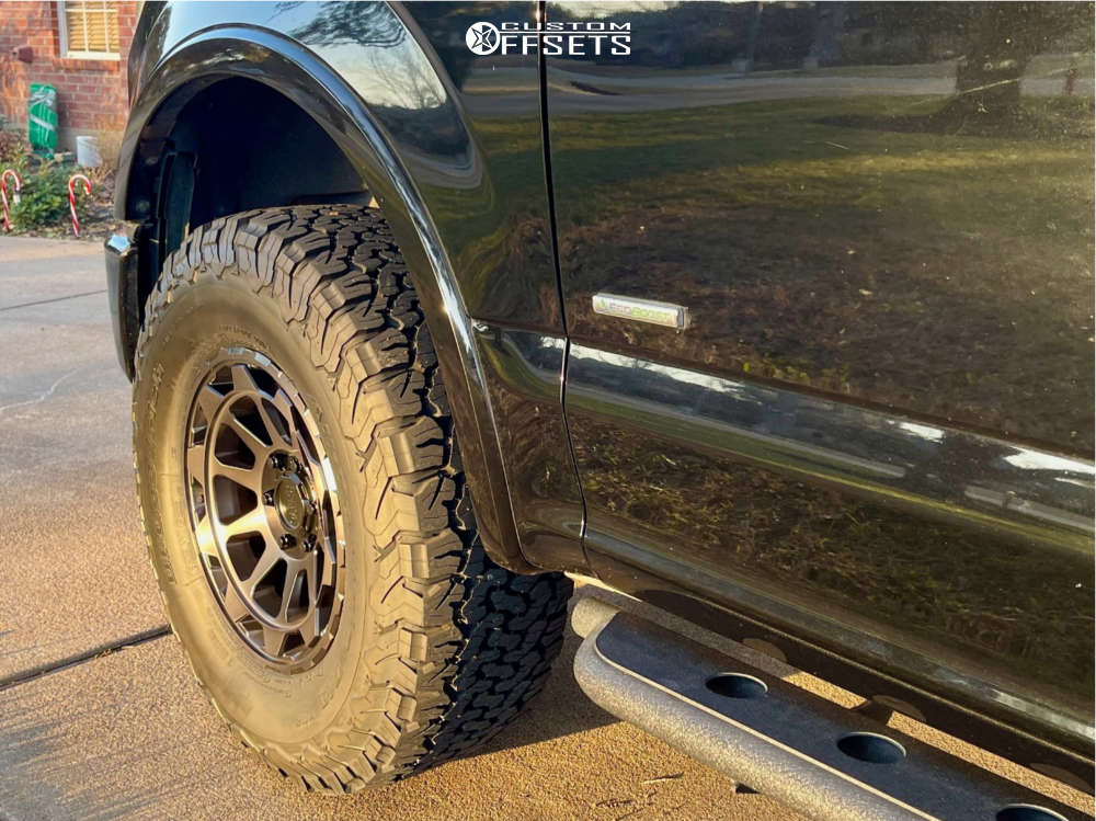 2016 Ford F-150 with 17x8.5 12 Black Rhino Rotor and 295/70R17 ...