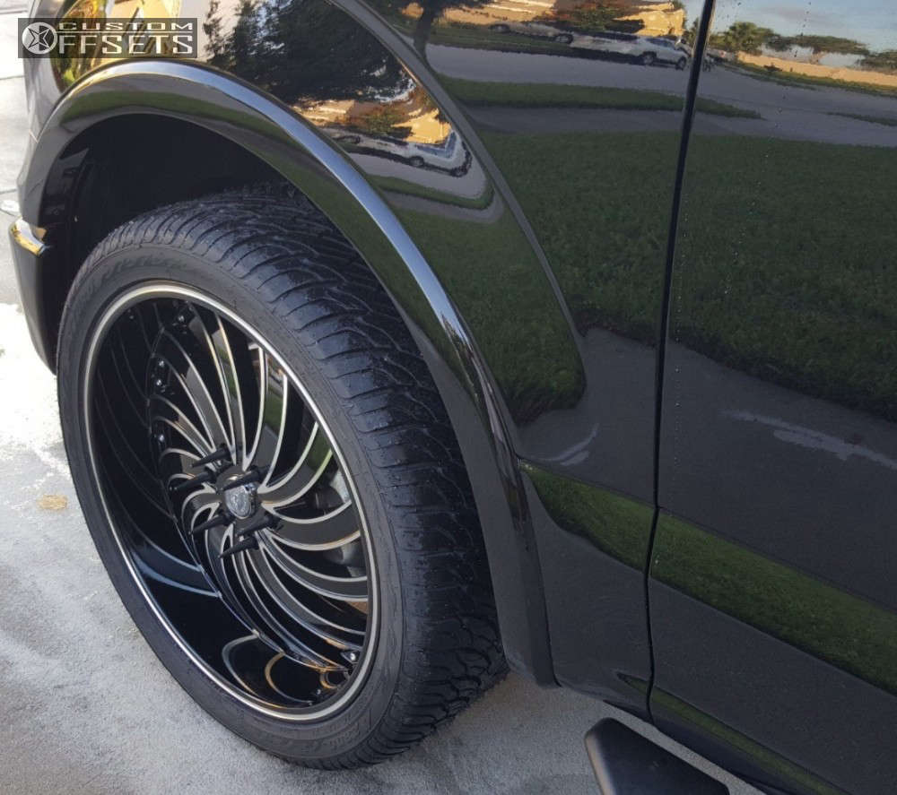 2016 Ford F-150 with 24x10 30 Gima In Flames and 305/35R24 Atturo Az800 ...