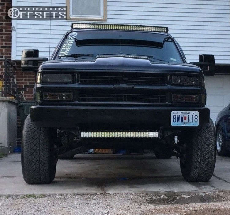 1995 Chevrolet K1500 with 20x12 -51 Vision Prowler and 285/50R20 Nitto ...