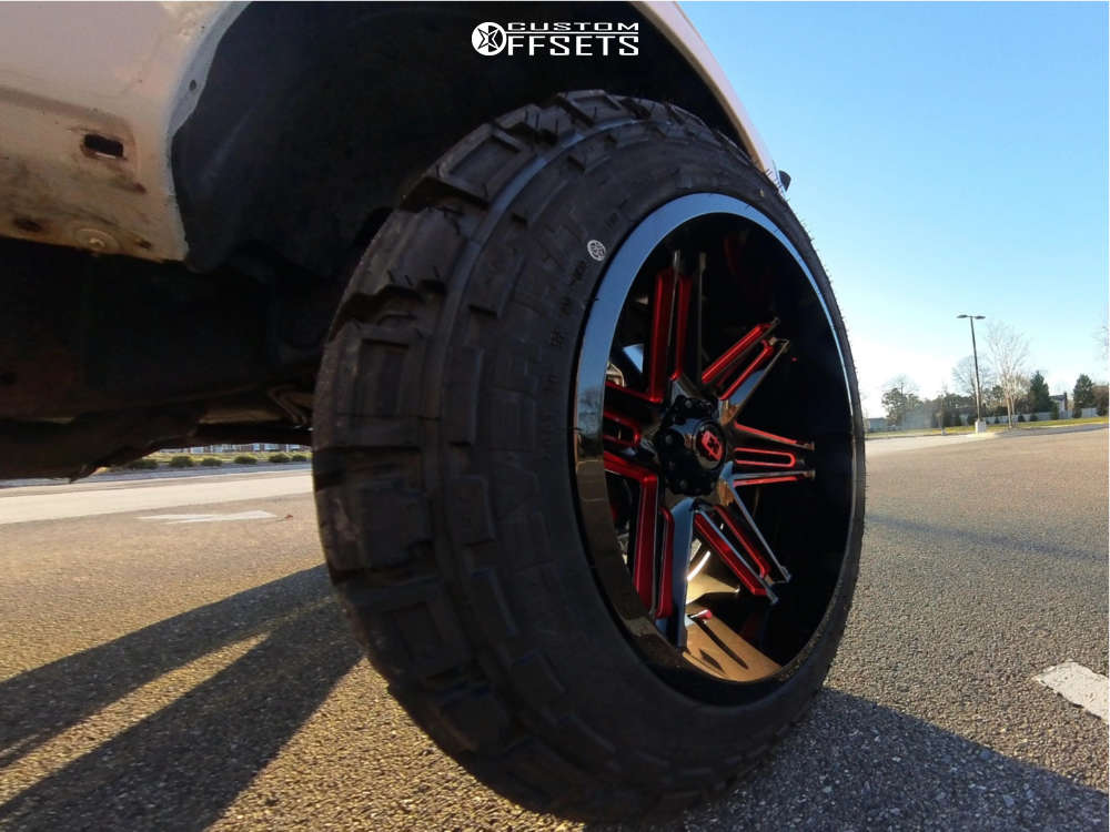 2013 Ford F-150 with 22x12 -51 Vision Razor and 33/12.5R22 Kenda Klever ...