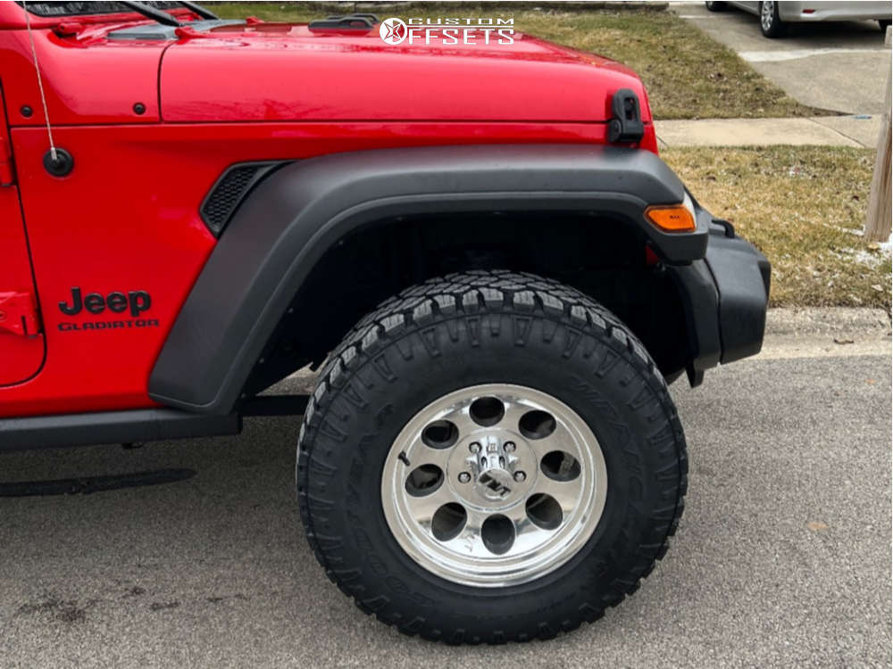 2020 Jeep Gladiator with 17x9 -12 Mickey Thompson Classic Iii and 285 ...