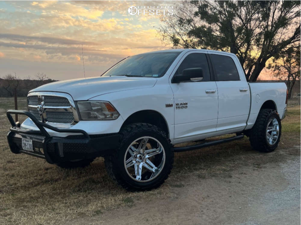 2013 Ram 1500 with 22x12 -51 Vision Razor and 37/13.5R22 Gladiator ...