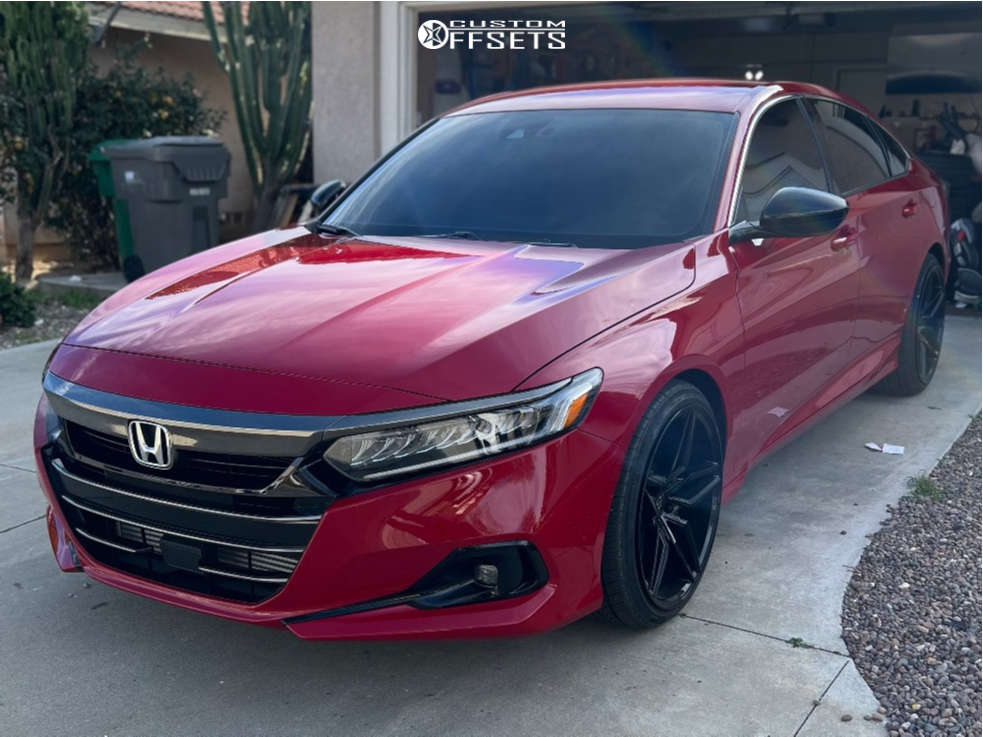 2022 Honda Accord with 20x10 40 Curva C25 and 245/35R20 Vercelli Strada ...