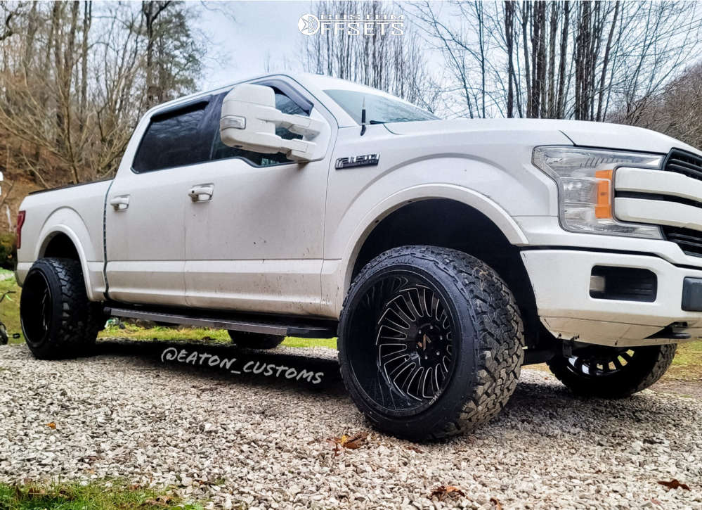 2018 Ford F-150 with 22x14 -81 ARKON OFF-ROAD Alexander and 33/12.5R22 ...