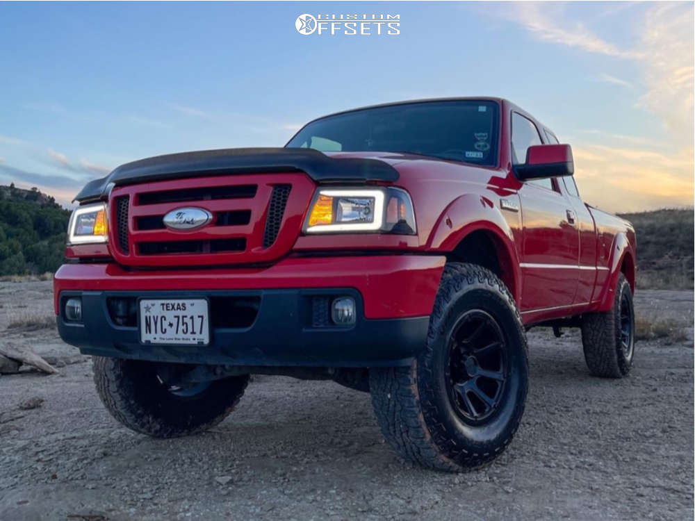 2007 Ford Ranger with 16x8 Vision Turbine and 265/75R16 Goodyear ...