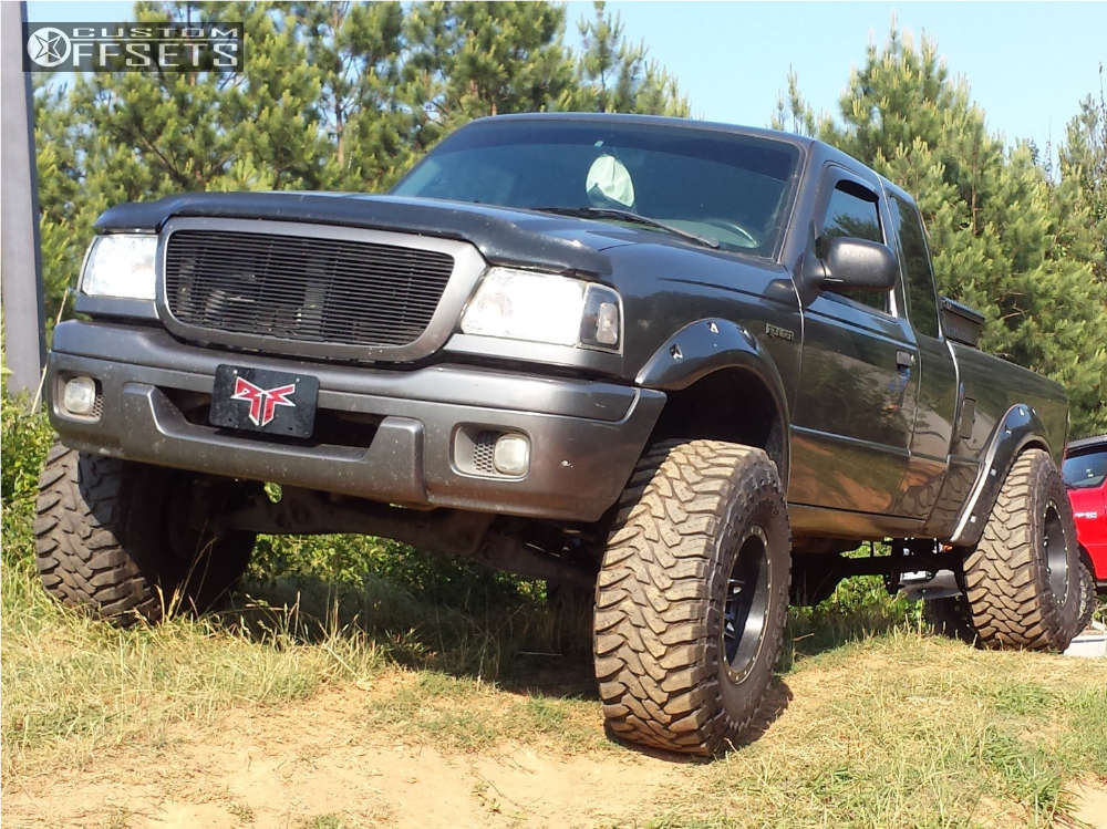 2005 Ford Ranger with 15x10 -43 Fuel Lethal and 33/12.5R15 Toyo Tires ...