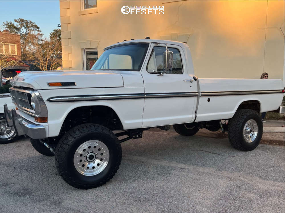 1972 Ford F250 with 17x8 0 American Racing Outlaw Ii and 285/75R17 ...