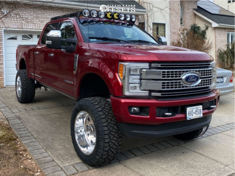 2018 Ford F-350 Super Duty with 22x12 -40 American Force Classic Ssbr ...