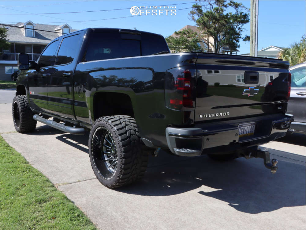2019 Chevrolet Silverado 2500 HD with 22x12 -51 American Force Morph ...