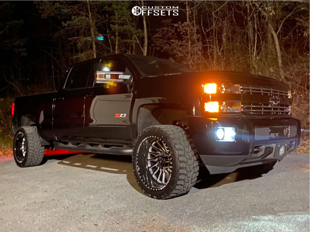 2019 Chevrolet Silverado 2500 HD with 22x12 -51 American Force Morph ...