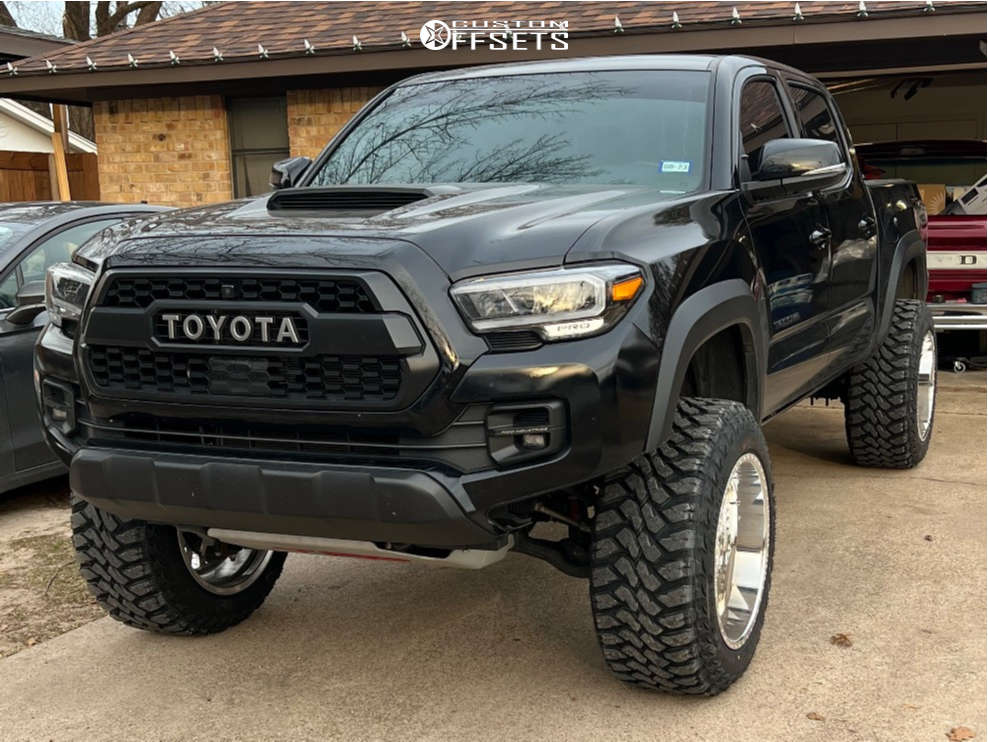 2022 Toyota Tacoma with 20x12 -40 American Force Atom Ss and 33/12.5R20 ...