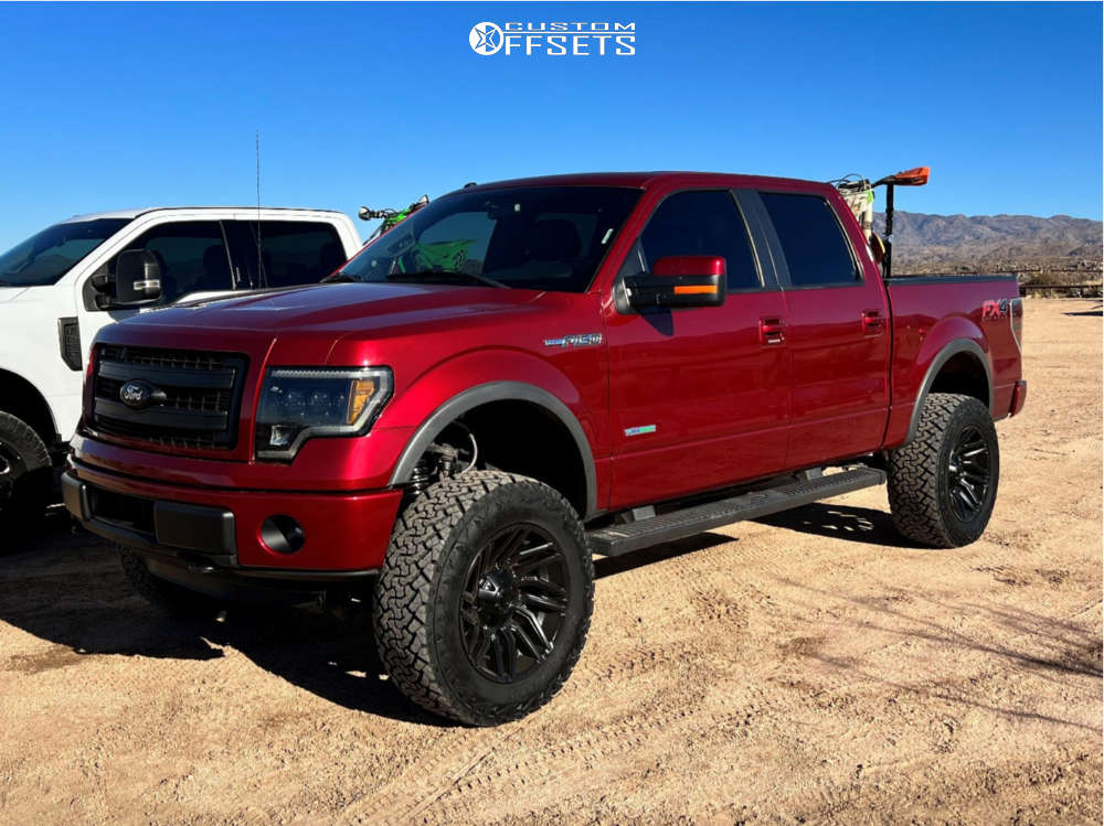 2014 Ford F-150 with 20x10 -18 Fuel Typhoon and 35/12.5R20 Venom Power ...