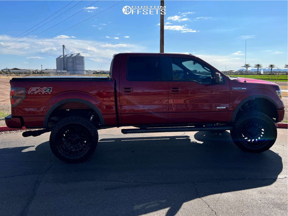 2014 Ford F-150 with 20x10 -18 Fuel Typhoon and 35/12.5R20 Venom Power ...
