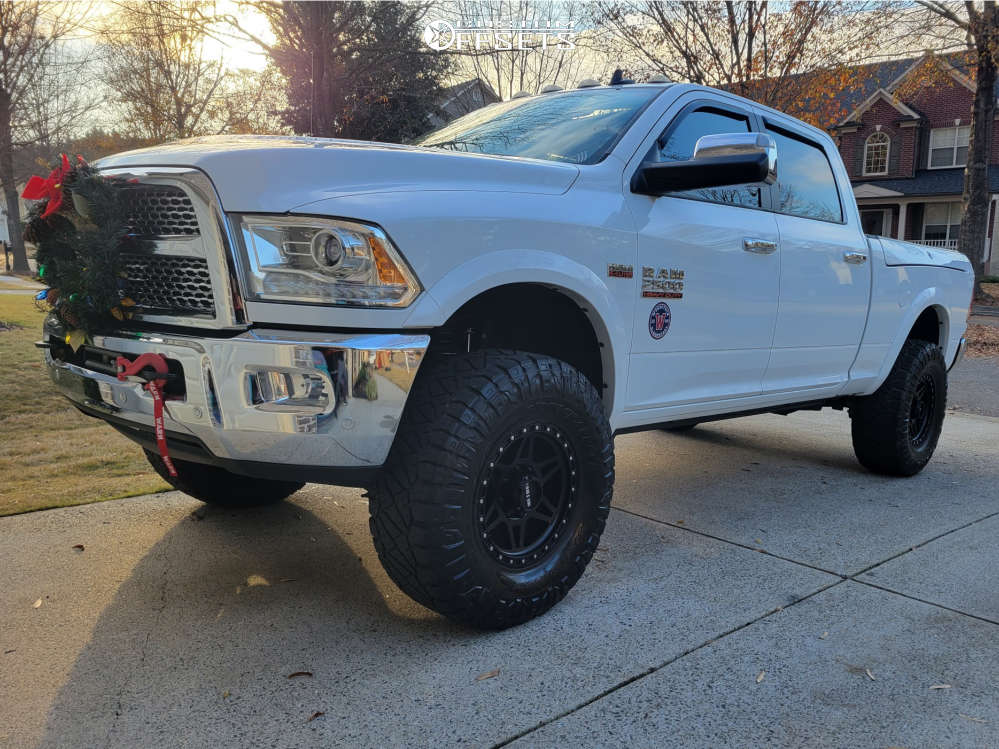 2016 Ram 2500 with 18x9 18 Method MR312 and 37/13.5R18 Nitto Ridge ...