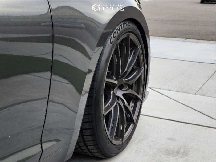 2018 Audi S5 with 19x9.5 35 TSW Sprint and 265/35R19 Continental ...