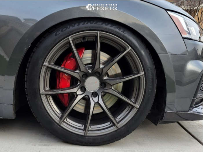 2018 Audi S5 with 19x9.5 35 TSW Sprint and 265/35R19 Continental Extremecontact Dws06 Plus and ...