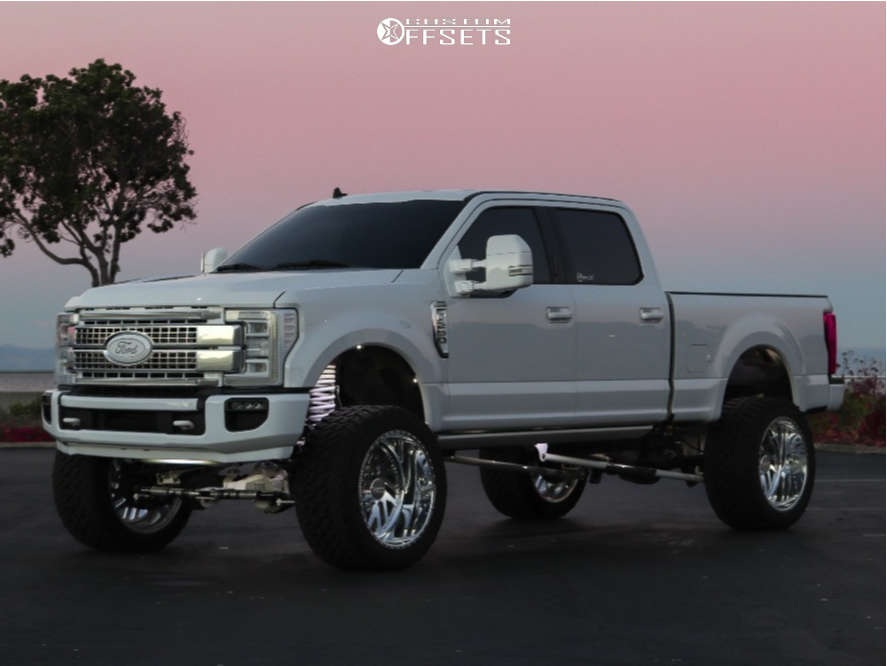 2019 Ford F-250 Super Duty with 24x14 -73 American Force Kash Ss and ...