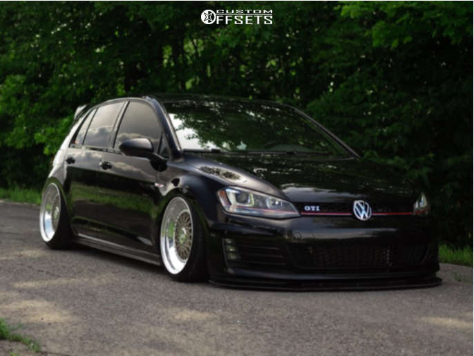 2016 Volkswagen GTI with 18x9.5 10 BBS Rs and 205/40R18 Nitto Neo Gen ...