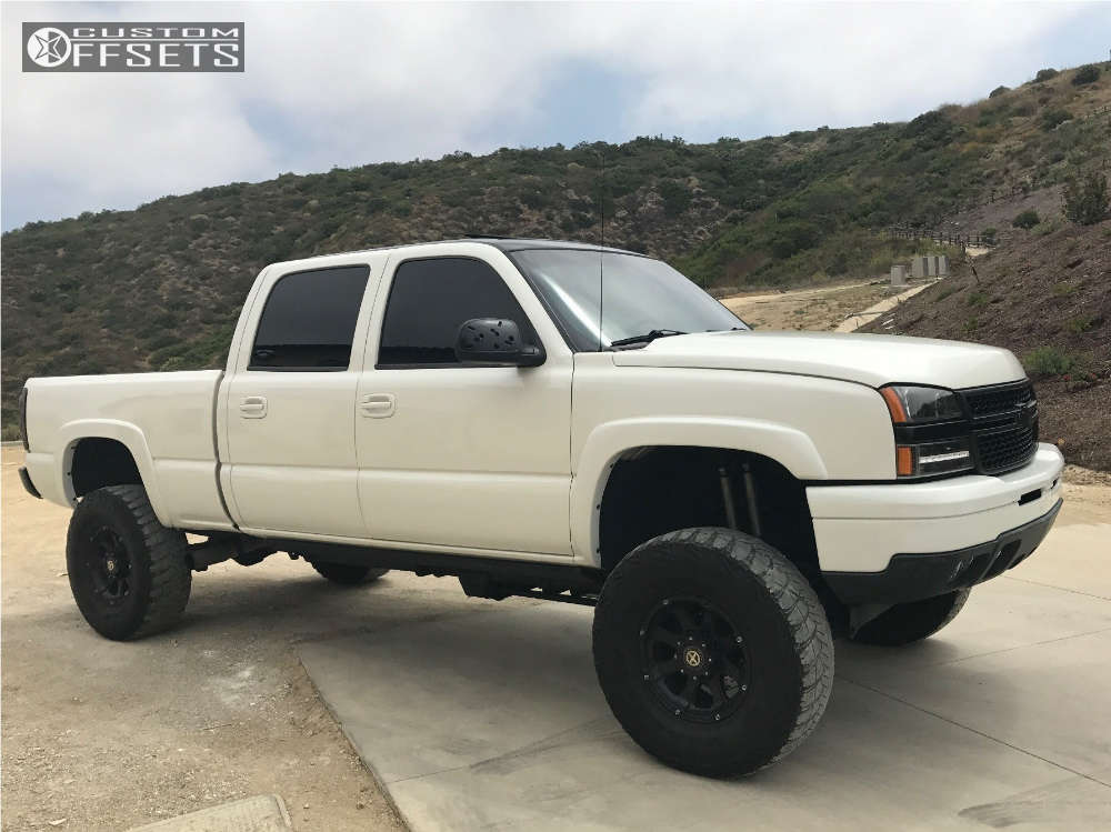 2001 Chevrolet Silverado 1500 HD with 17x8 0 American Racing ATX Ledge ...
