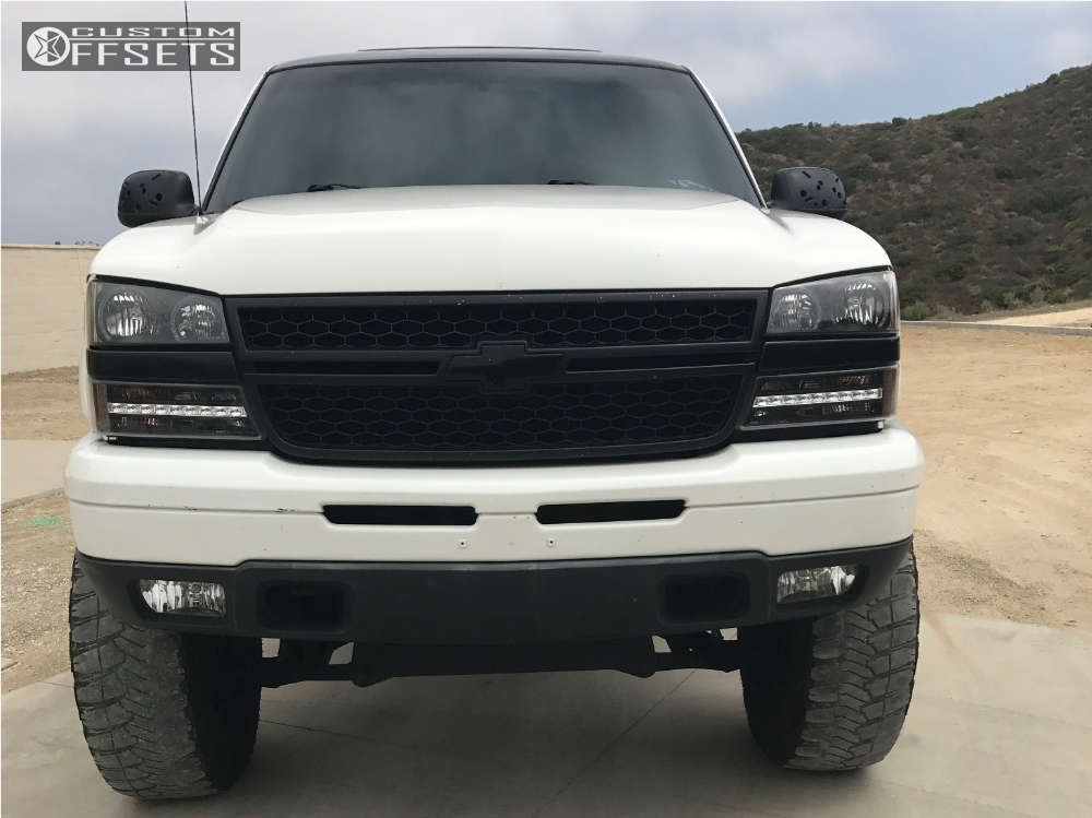 2001 Chevrolet Silverado 1500 HD with 17x8 0 American Racing ATX Ledge ...