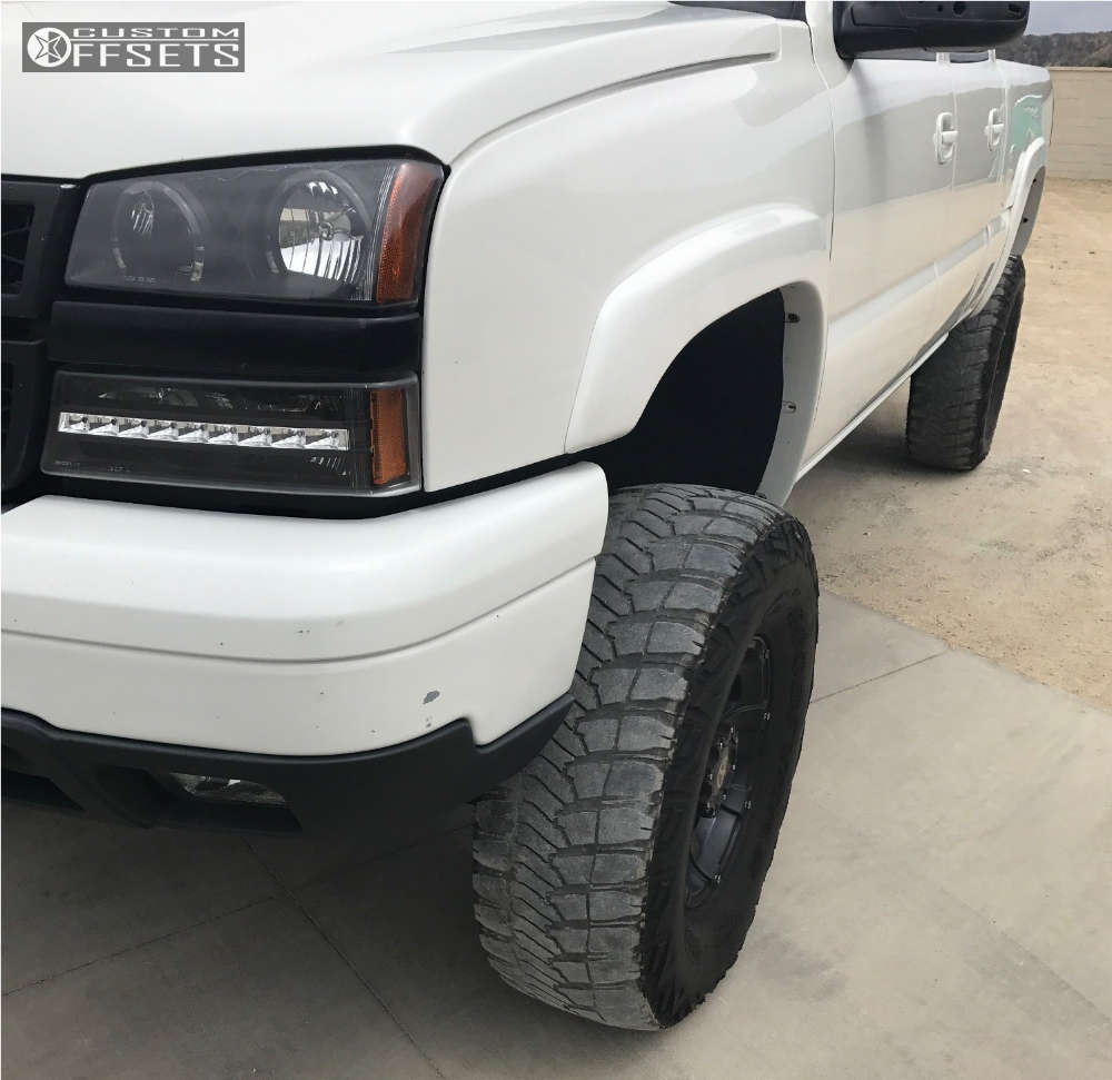 2001 Chevrolet Silverado 1500 HD with 17x8 0 American Racing ATX Ledge ...