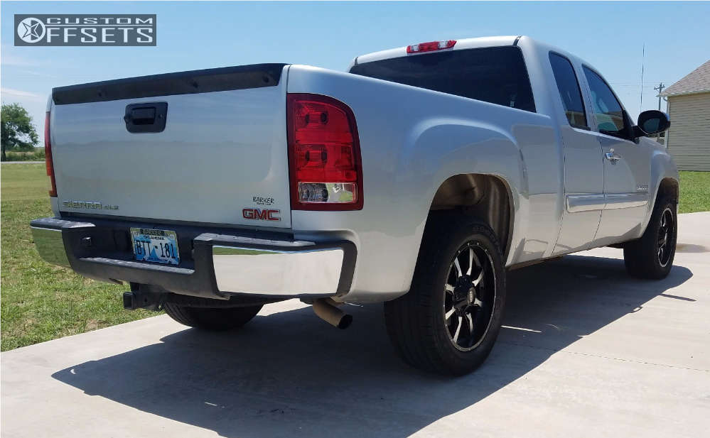 2013 GMC Sierra 1500 with 20x9 18 Moto Metal Mo970 and 265/75R20 ...