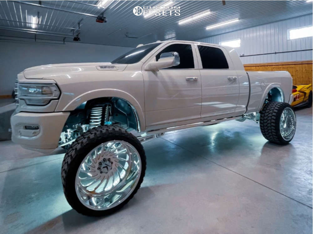 2019 Ram 2500 with 26x16 -101 KG1 Forged Bender and 38/15.5R26 Fury ...
