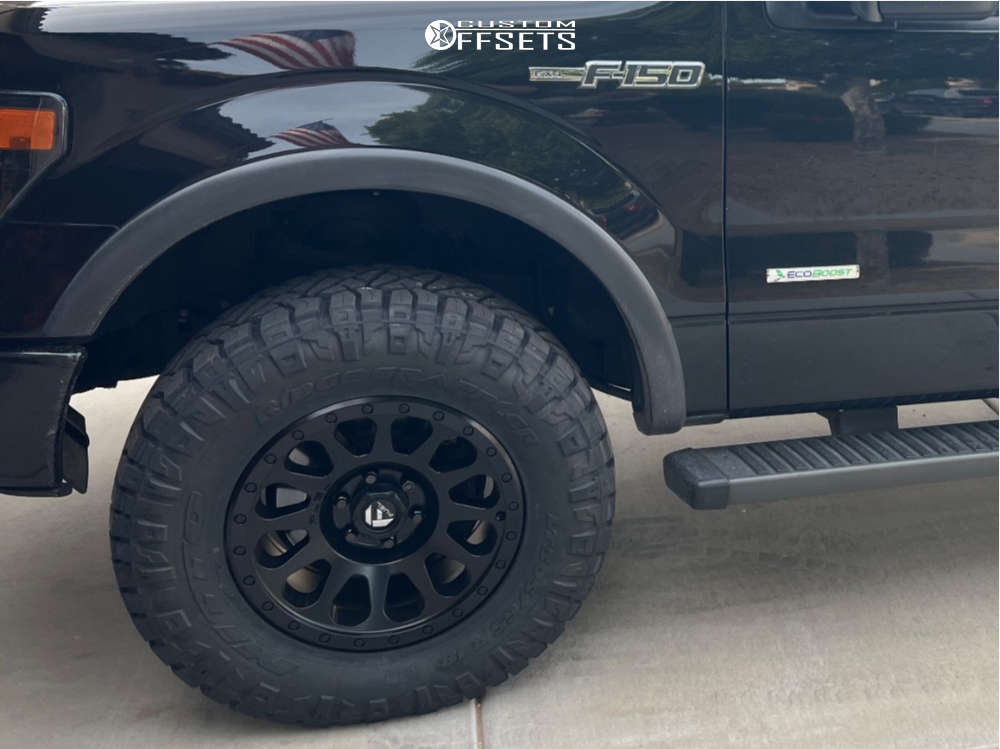 2014 Ford F-150 with 18x9 1 Fuel Vector and 305/65R18 Nitto Ridge ...
