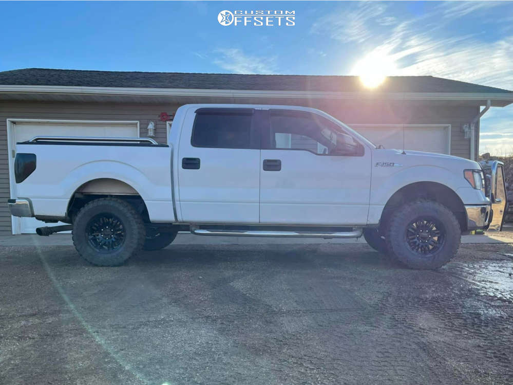 2014 Ford F-150 with 17x8.5 25 Vision Warrior and 285/70R17 Fortune ...