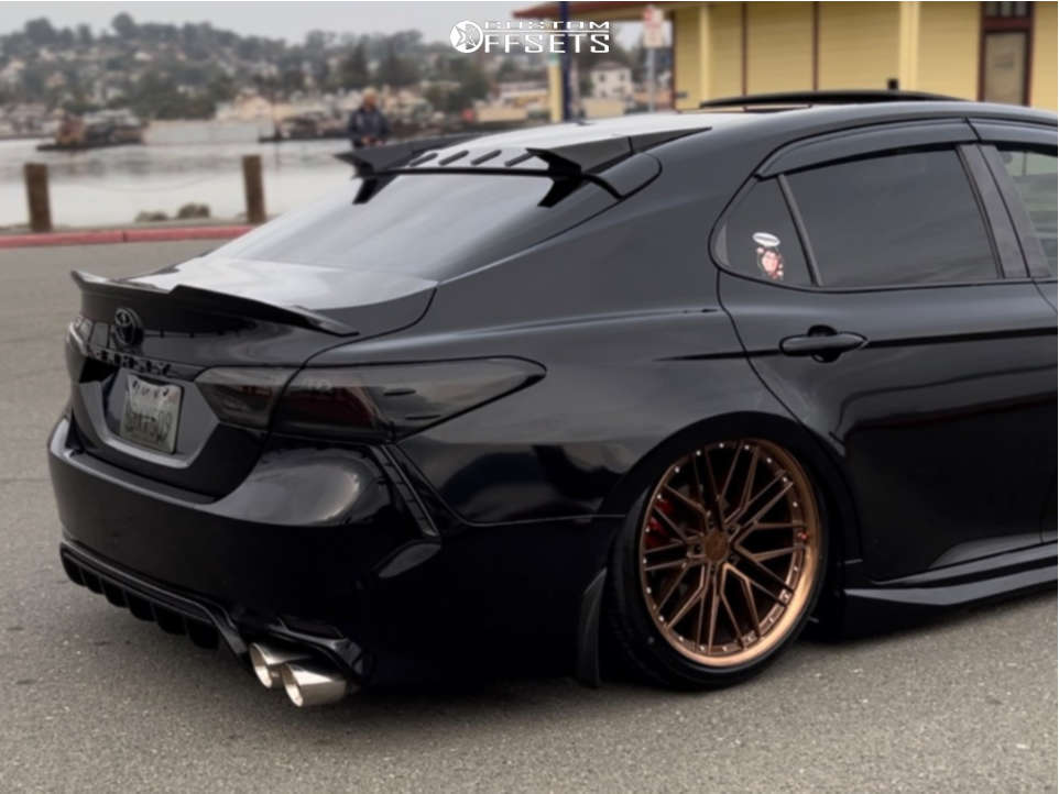 2018 Toyota Camry with 20x9 35 XXR 571 and 245/35R20 Vercelli Strada II ...