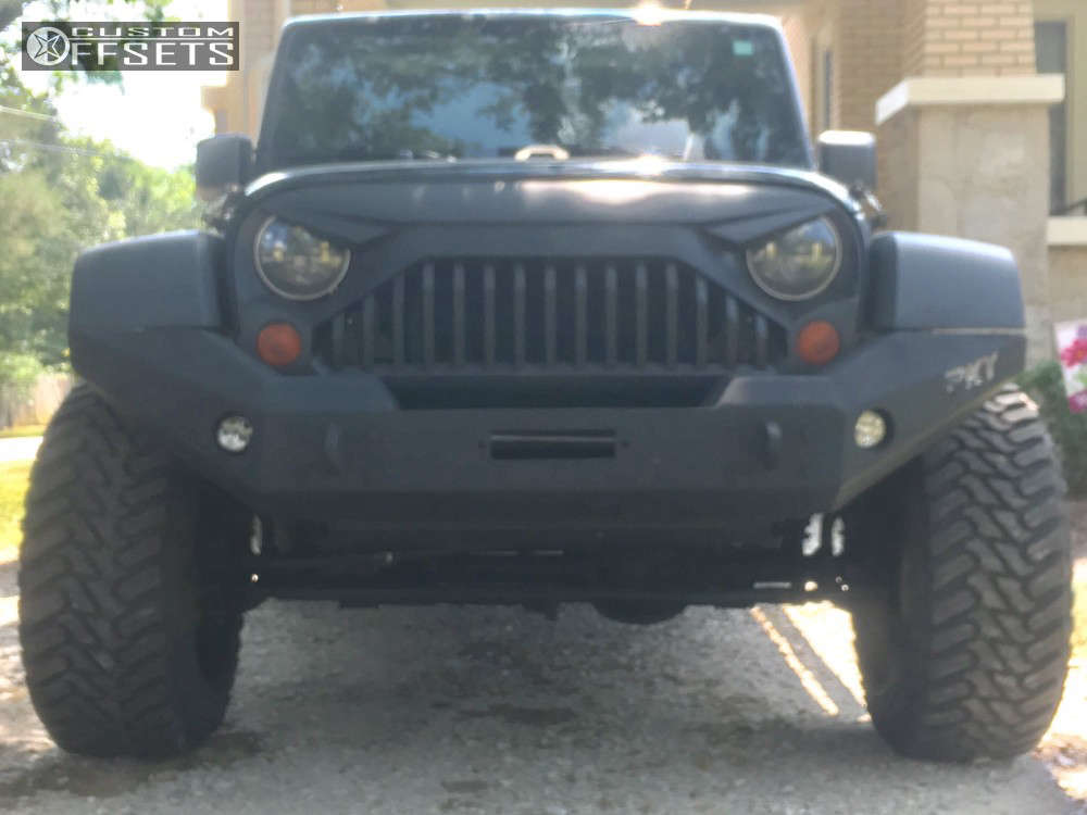2012 Jeep Wrangler with 20x12 -44 Red Dirt Road Lander and 33/12.5R20 ...