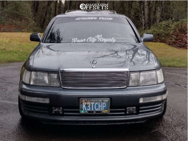 1991 Lexus LS400 with 19x9.5 40 Ferrada Cm2 and 235/40R19 Vercelli ...