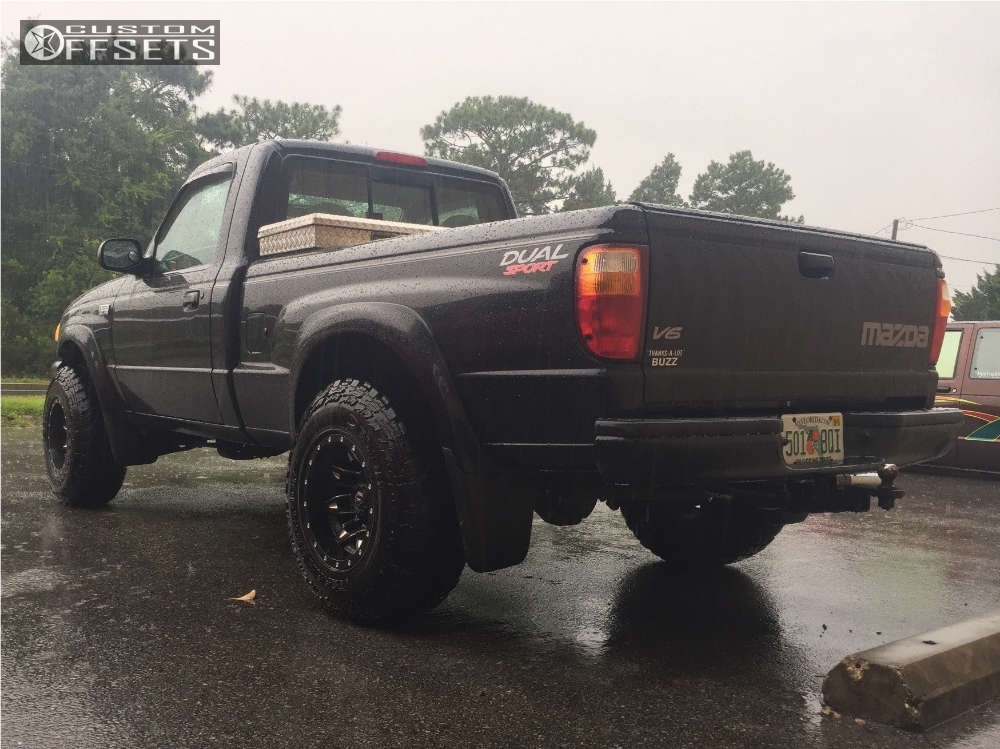 2004 Mazda B3000 with 15x10 -43 Fuel Lethal and 31/10.5R15 Delium ...