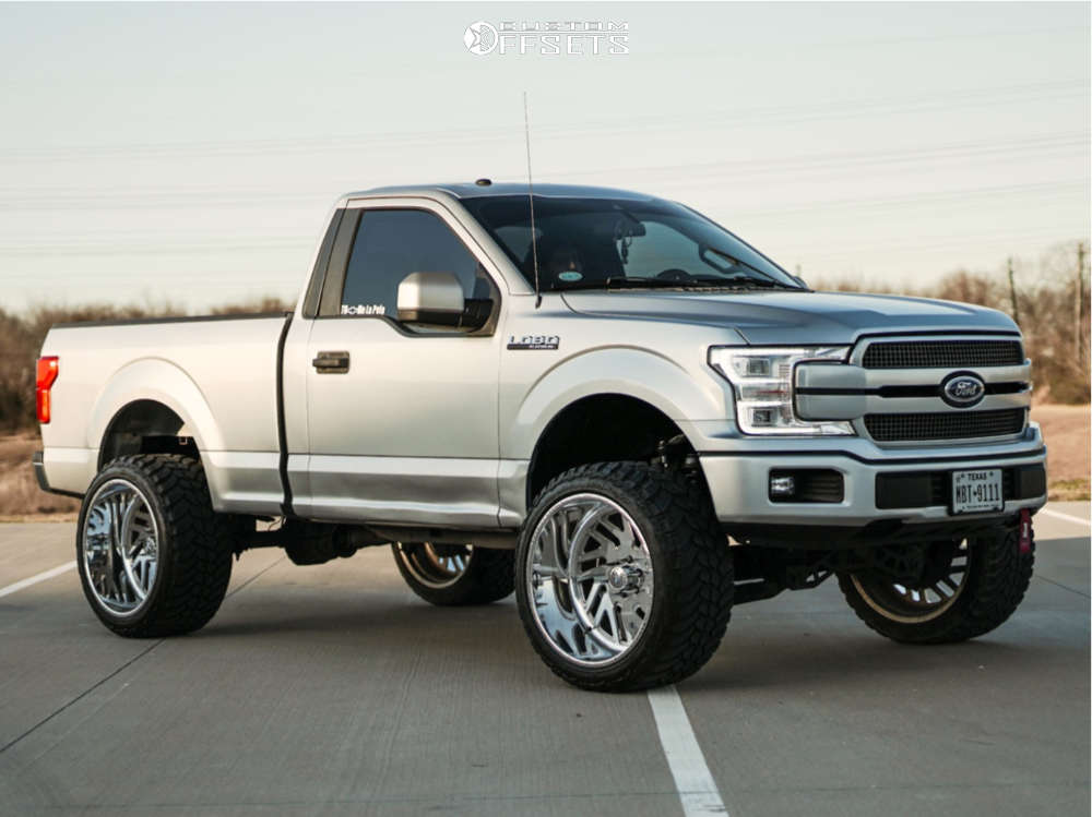 2019 Ford F-150 with 24x14 -73 American Force Kash Ss and 35/13.5R24 ...