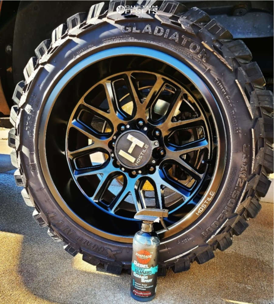 2012 Ram 2500 with 20x12 -44 Hostile Vulcan and 33/12.5R20 Gladiator ...